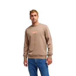 Sweatshirt Quiksilver, Herren, Gr. L, pine bark, Obermaterial: 60% Baumwolle, 40% Polyester., Sweatshirts Sweatshirt