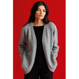 Oversized Rippstrick-Cardigan