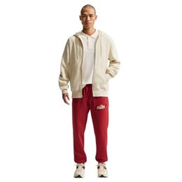 Nike - "Sportswear Club" Hoodie mit durchgehendem Rei&szlig;verschluss f&uuml;r Herren (Helles Khaki)