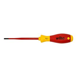 wiha Schraubendreher SoftFinish&reg; electric slimFix TX Tamper Resistant (mit Bohrung) T20H x 100 mm (41143)