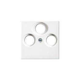 BUSCH-JAEGER Abdeckung Antennendose 3-Loch aws 1743-03-914 (2CKA001724A4335)