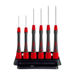 wiha Feinschraubendreher Set PicoFinish&reg; Sechskant-Kugelkopf 6-tlg. mit Halter (42993)