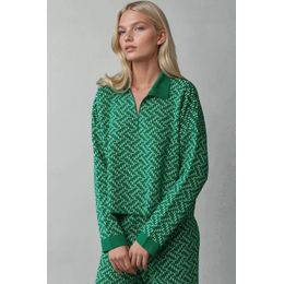 Muster-Pullover aus Strick