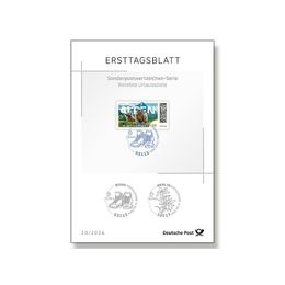 Ersttagsblatt 20/26 "Beliebte Urlaubsziele - Alpen"