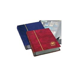 pro collect-Einsteckbuch "klassik", 64 Seiten, blau, schwarze Bl&auml;tter
