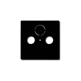 BUSCH-JAEGER Zentralscheibe anth f.Antennendose 2Loch 1743-81 (2CKA001724A4252)