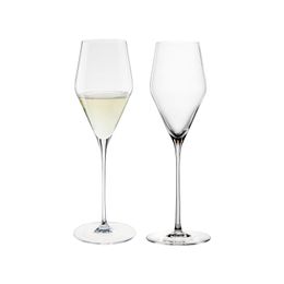 Champagnerglas Spiegelau "Champagnergl&auml;ser Definition 250 ml 2er Set transparent", bunt (transparent), Glas, Trinkgef&auml;&szlig;e