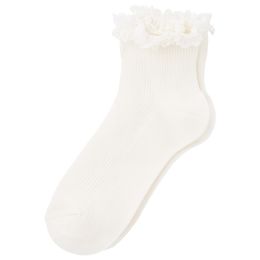 Gina Benotti 1 Paar Damen Sneaker-Socken mit Spitze