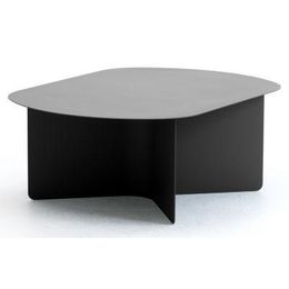 Leyform Beistelltisch, klein, B 440 x T 390 x H 450 mm, Stahl lackiert, schwarz/schwarz