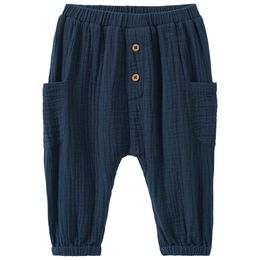 Topomini Baby Musselin-Hose mit Seitentaschen