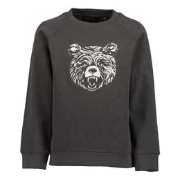 Sweater Blue Seven "Blue Seven Sweatshirt", Jungen, Gr. 104, 9920, anthrazit, 100% Baumwolle, normal normal, Rundhals, gerader Abschluss, Sweatshirts Sweater