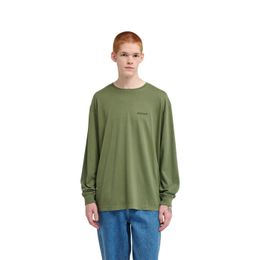 Longtop Element "Lowcase Pigment", Herren, Gr. M, gr&uuml;n (bronze gr&uuml;n), Obermaterial: 100% Baumwolle., Tops Shirt