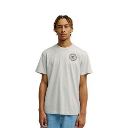 T-Shirt DC Shoes "DC Corpo Fb", Jungen, Gr. M, light erdgrau, Obermaterial: 75% Baumwolle, 25% Baumwolle., Shirts T-Shirt