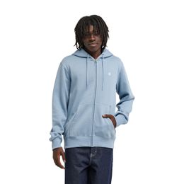 Sweatshirt Element "Icon Embroidery", Herren, Gr. L, faded denim, Obermaterial: 55% Baumwolle, 25% Baumwolle, 20% Polyester., Sweatshirts Sweatshirt