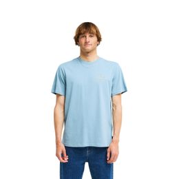 T-Shirt Billabong "Crayon Wave", Jungen, Gr. M, blau fog, Obermaterial: 70% Baumwolle, 30% Baumwolle., Shirts T-Shirt