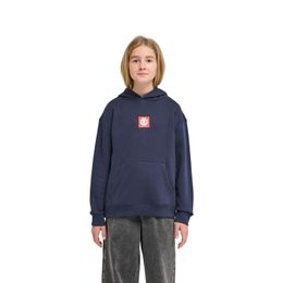 Hoodie Element "Square", Jungen, Gr. 10(140-148cm), eclipse navy, Obermaterial: 55% Baumwolle, 25% Baumwolle, 20% Polyester., Sweatshirts Hoodie