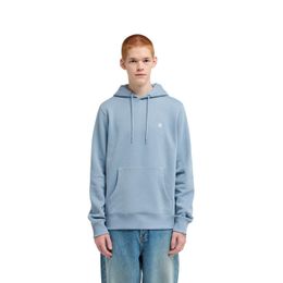 Kapuzensweatshirt Element "Icon Embroidery", Herren, Gr. L, faded denim, Obermaterial: 55% Baumwolle, 25% Baumwolle, 20% Polyester., Sweatshirts