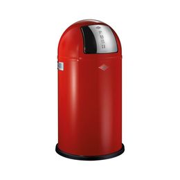 Abfalleimer Wesco PUSHBOY rot
