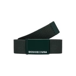 Synthetikg&uuml;rtel DC Shoes "Web", Herren, schwarz (deep forest), Kunstfaser, G&uuml;rtel
