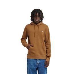 Kapuzensweatshirt Element "Icon Embroidery", Herren, Gr. L, sepia, Obermaterial: 55% Baumwolle, 25% Baumwolle, 20% Polyester., Sweatshirts