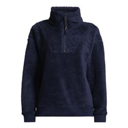 Kapuzenpullover SALZHAUT "Fleecepullover RAMMD&Ouml;SIG", Damen, Gr. XS, blau (navy), Obermaterial: 100% Polyester PES., Pullover Kapuzenpullover