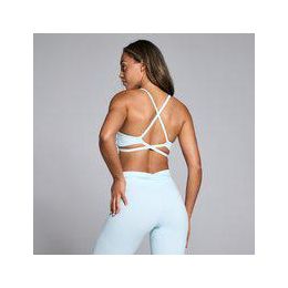 Myprotein MP Damen Tempo Sport-BH mit Riemchenr&uuml;cken &ndash; Babyblau - L