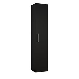 GARDEROBENSCHRANK Rosanno IVL Schwarz 40/204/40 cm &ndash; Modern