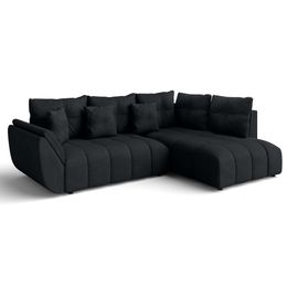 ECKSOFA L Form Kayseri Anthrazit 268/192/96 cm &ndash; mit Bettkasten