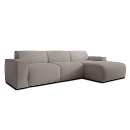 ECKSOFA L Form Didim mini Beige 310/165/78 cm &ndash; stilvolle kleine Eckcouch R