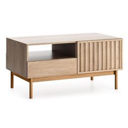 COUCHTISCH Santarco 2T 2S Eiche Cremona 106/53/64 cm &ndash; 2 T&uuml;ren 2 Schubladen