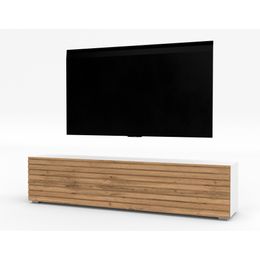 LOWBOARD ZIVOLLI 160 Wei&szlig;, Wotan Lamellen 160/36,5/40 cm &ndash; H&auml;ngend und Stehend