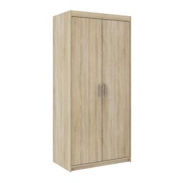 KLEIDERSCHRANK Storicos Sonoma Eiche 89,7/190,5/53 cm - Modern 2-t&uuml;rig