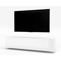 LOWBOARD ZIVOLLI 160 Wei&szlig; 160/34/32 cm &ndash; TV-Schrank f&uuml;r Wandmontage