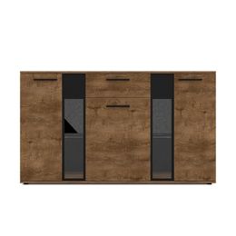 SIDEBOARD Formilo Lefkas Eiche 140,4/80/40,2 cm &ndash; Kommode mit Schublade