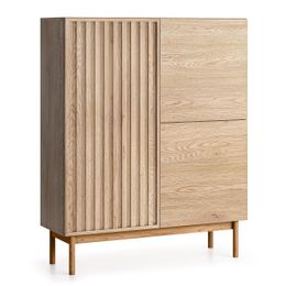 SIDEBOARD Santarco 3T Eiche Cremona 106/130/37 cm &ndash; 3-t&uuml;rig