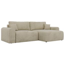 ECKSOFA NEKSON L - Beige Velvet