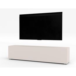 LOWBOARD ZIVOLLI 160 Beige 160/36,5/32 cm &ndash; H&auml;ngend und Stehend