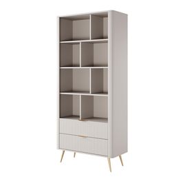 REGAL Vespasia 2S Beige 88,2/193,8/38 cm &ndash; Geriffelten Fronten