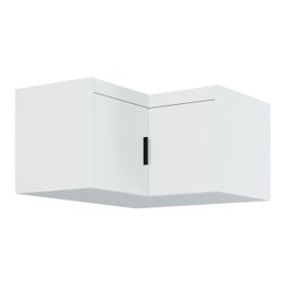 AUFSATZSCHRANK Storicos Wei&szlig; 97,8/55/97,8 cm - Modern, ideal f&uuml;r Ecken