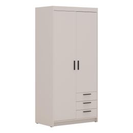 KLEIDERSCHRANK Storicos Beige 89,7/190,5/53 cm - 2T3S Modern mit Schubladen
