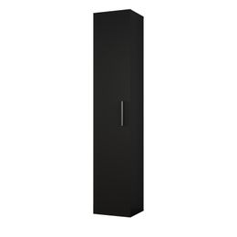 GARDEROBENSCHRANK Rosanno IVR Schwarz 40/204/40 cm &ndash; Modern
