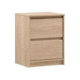 NACHTTISCH Mormanno 2S Eiche Cremona &ndash; klassisches Design im Holzdekor