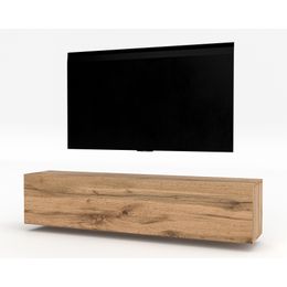 LOWBOARD ZIVOLLI 160 Wotan 160/34/32 cm &ndash; TV-Schrank f&uuml;r Wandmontage