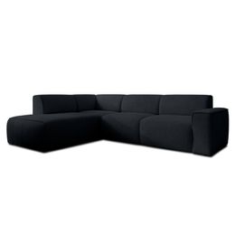ECKSOFA L Form Didim Dunkelgrau 292/220/78 cm &ndash; gro&szlig;es Sofa stilvoll & bequem L
