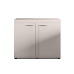 SIDEBOARD Spacoro 2D Beige 97,2/82/40,3 cm &ndash; Schmale Kommode Eleganz f&uuml;r Ihr Zuhause
