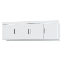 AUFSATZSCHRANK Storicos Wei&szlig; 176,3/55,5/53 cm - 4T Modern