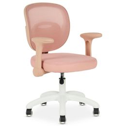 Idimex Kinderdrehstuhl, Pink, Textil, Mode, 58x91x53 cm, Arbeitszimmer, B&uuml;rost&uuml;hle, Jugend- & Kinderschreibtischst&uuml;hle