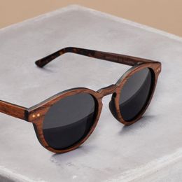 Holzkern Sonnenbrille The Botanist (Padouk/Padouk)