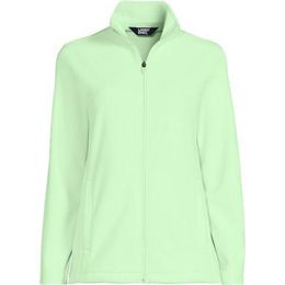 LANDS' END Anyweather Fleece-Jacke, Damen,  Gr&uuml;n, Polyester, by Lands' End