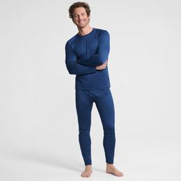 LANDS' END Expedition Unterhose, Herren,  Blau, Elasthan/Polyester-Mischung, by Lands' End